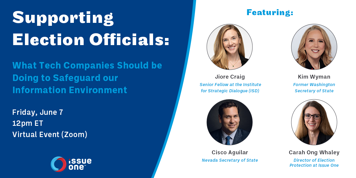 Supporting Election Officials: What Tech Companies Should be Doing to ...