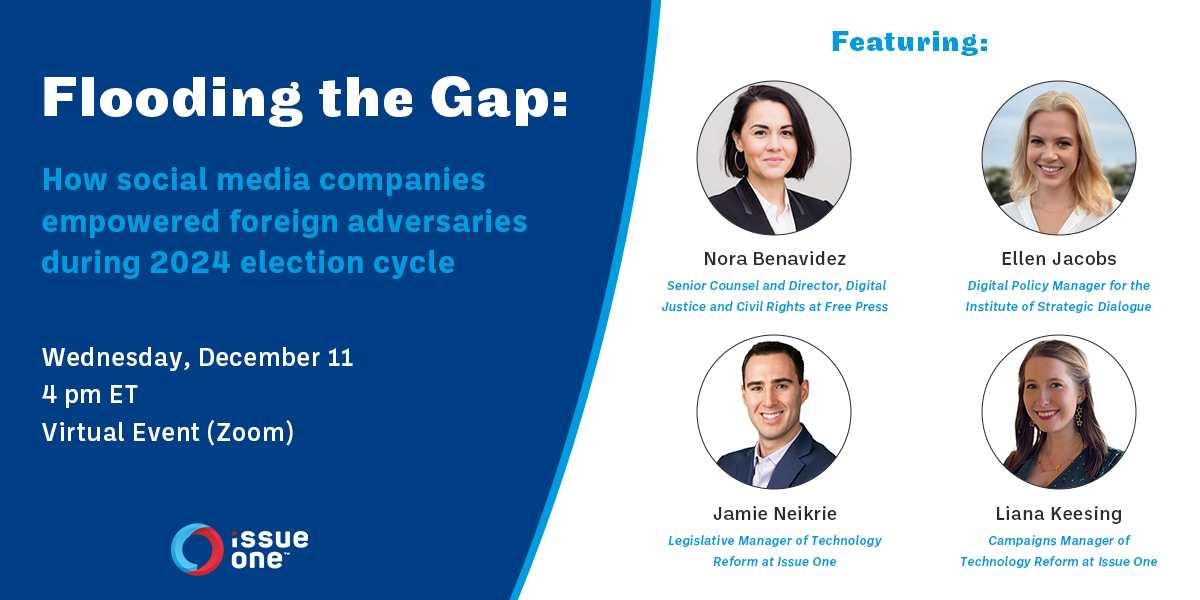 Flooding the Gap: How social media companies empowered foreign ...